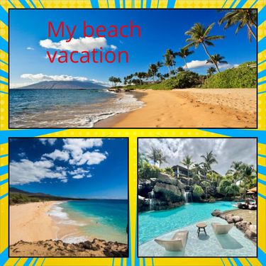 Book Creator | My Beach Vacation