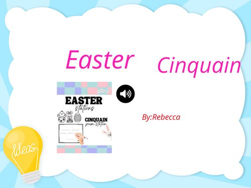 Book Creator | Cinquain Poem