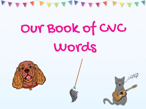 Book Creator | Our Book of CVC Words