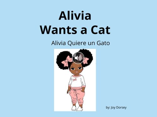 Book Creator | Alivia Wants a Cat