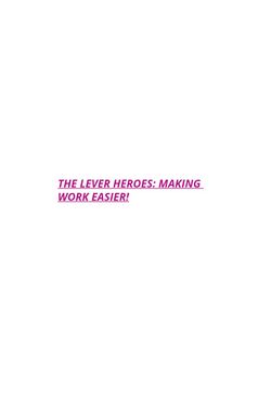 Book Creator | THE LEVER HEROES