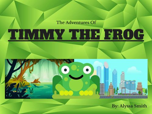 Book Creator | The Adventures of Timmy The Frog