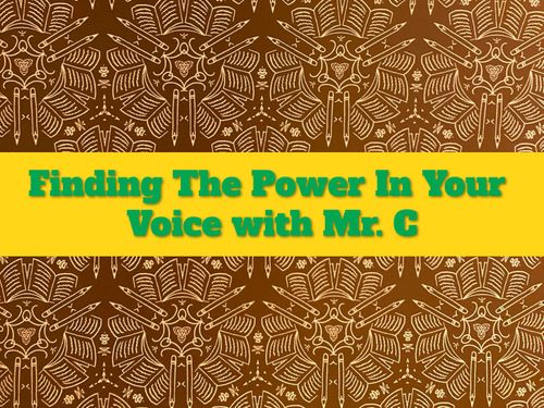 Book Creator | (Differentiated) Finding Your Voice Activity Book