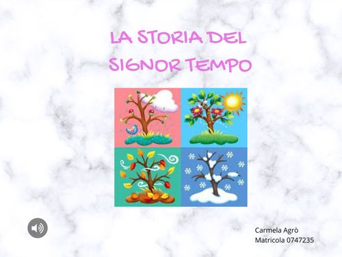 Book Creator | LA STORIA DEL SIGNOR TEMPO