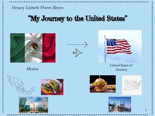 Book Creator | My Journey to the United States