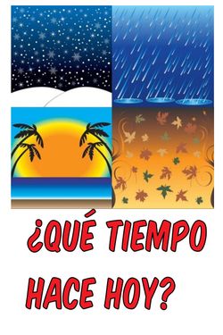 Book Creator | ¿Qué tiempo hace hoy?