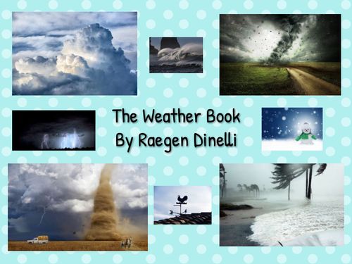 Book Creator | My Weather Book