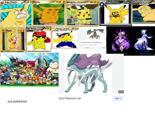 Book Creator | sus pokemon