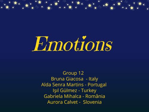 Book Creator | Emotions