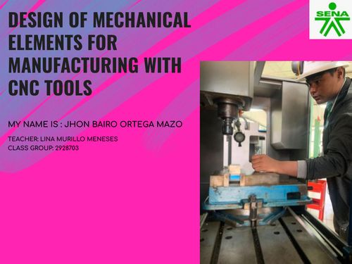 Book Creator | Diseño de elementos mecánicos CNC