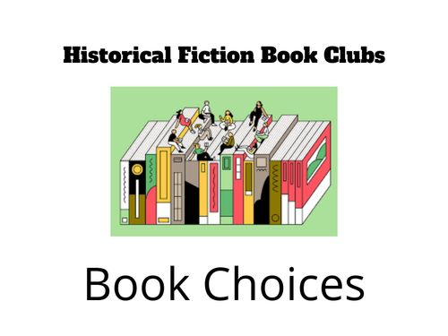 Book Creator | Book Club Book Choices