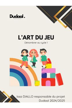 Book Creator | Module 1 dénombrer au cycle 1