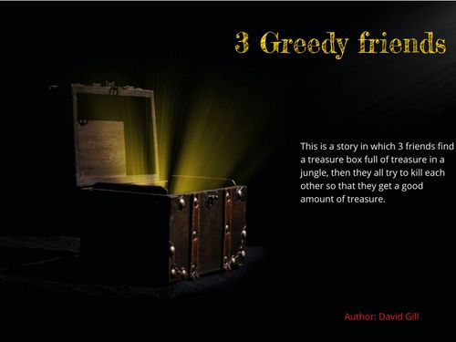 Book Creator | 3 Greedy friends