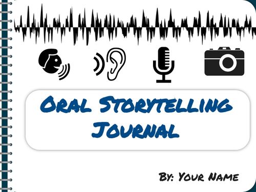 Book Creator | Oral Storytelling Journal