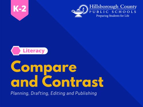 Book Creator | Compare and Contrast K-2