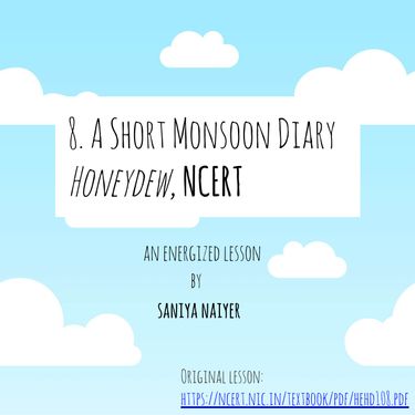 Book Creator | A Short Monsoon Diary