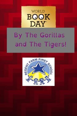 Book Creator | Gorillas and Tigers World Book Day 2023