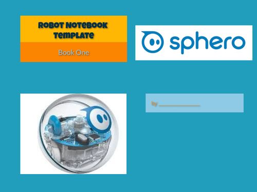 Book Creator | Sphero Notebook Template