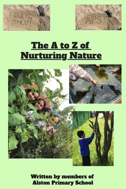 Book Creator | The A to Z of Nurturing Nature