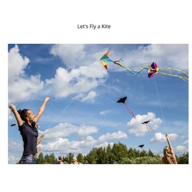 Book Creator | Let's Fly A Kite