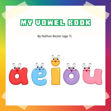 Book Creator | My vowel Book