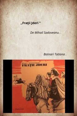 Book Creator | ,,Fratii Jderi"