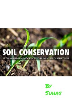 Book Creator | Posters on Soil Conservation