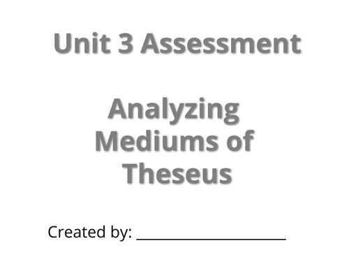 Book Creator | P8 Theseus Template