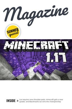 Book Creator | lacrosse and minecraft magazine