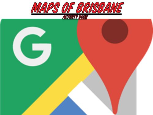 Book Creator | Maps Activity Book