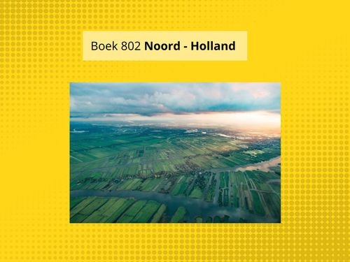 Book Creator | Boek 802 PROVINCIES NOORD HOLLAND