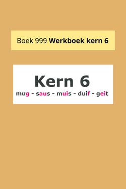 Book Creator | Boek 999 Werkboek kern 6