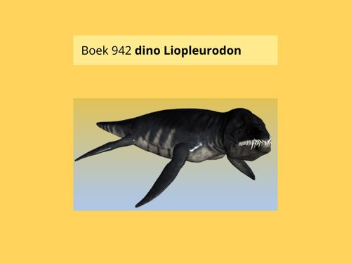 Book Creator | Boek 942 DINO Liopleurodon