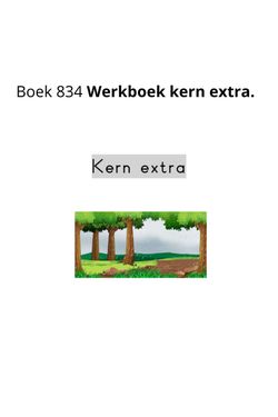 Book Creator | Boek 834 Werkboek kern extra