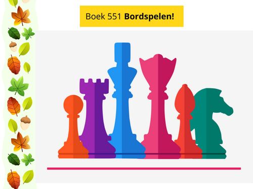 Book Creator | Boek 551 BORDSPELEN EN PUZZELS