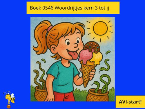Book Creator | Boek 0546 Woordrijtjes kern 3 tot ij