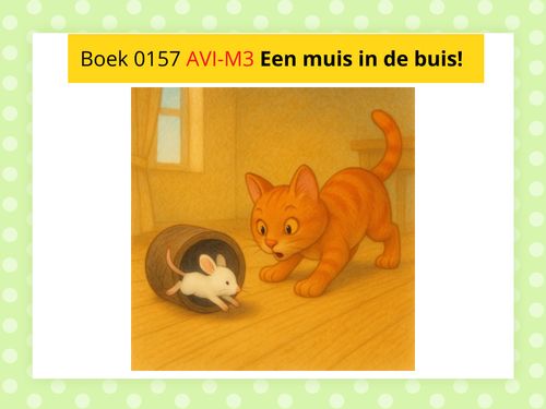 Book Creator | Boek 0157 AVI-M3 de muis in de buis