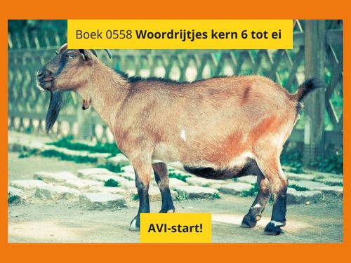 Book Creator | Boek 0558 Woordrijtjes kern 6 tot ei