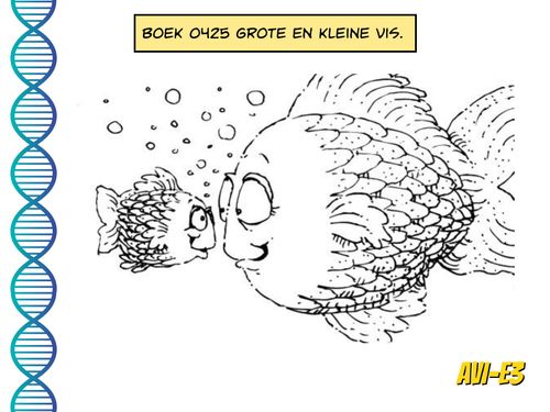 Book Creator | Boek 0425 Grote en kleine vis.