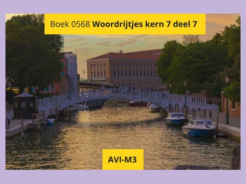 Book Creator | Boek 0568 Woordrijtjes kern 7 deel 7