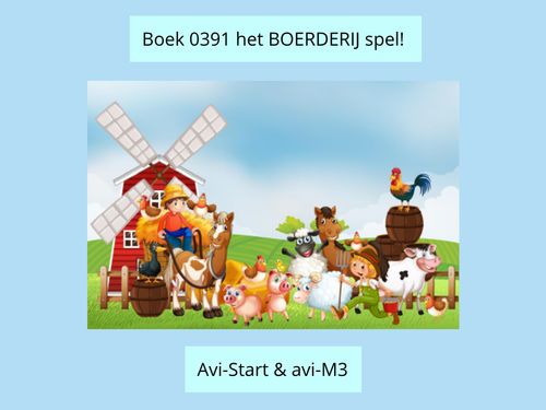Book Creator | Boek 0391 avi alles boerderijspel kern start tot 7