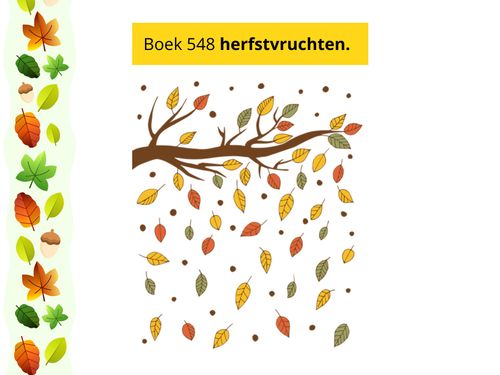 Book Creator | Boek 548 HERFSTVRUCHTEN