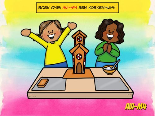 Book Creator | Boek 0415 avi-M4 Een koekenhuis!