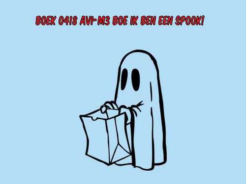 Book Creator | Boek 0418 Boe, ik ben een spook!