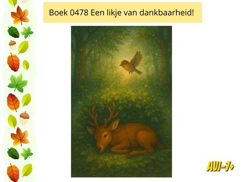 Book Creator | Boek 0478 Het gewonde hert.