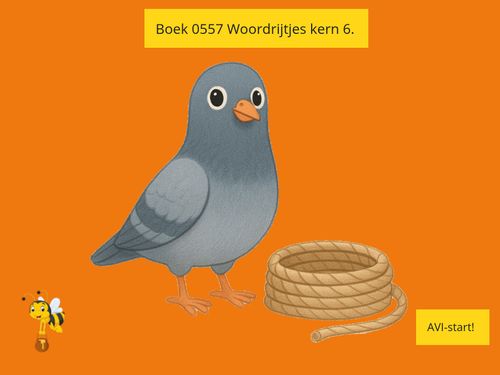 Book Creator | Boek 0557 Woordrijtjes kern 6 tot f