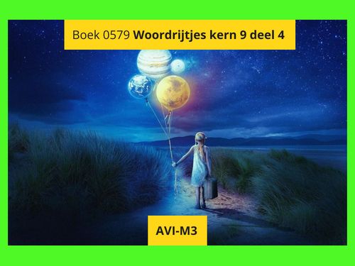 Book Creator | Boek 0579 Woordrijtjes kern 9 deel 4