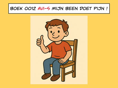 Book Creator | Boek 0012 Mijn been doet pijn!