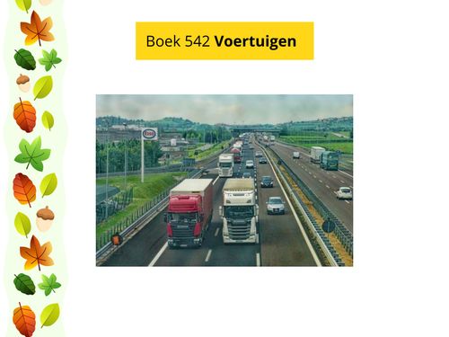 Book Creator | Boek 542 voertuigen