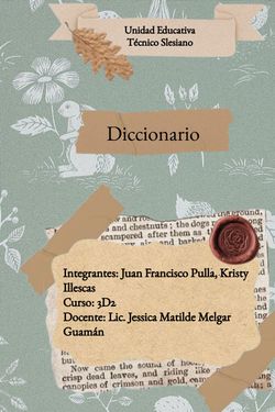 Book Creator | Diccionario